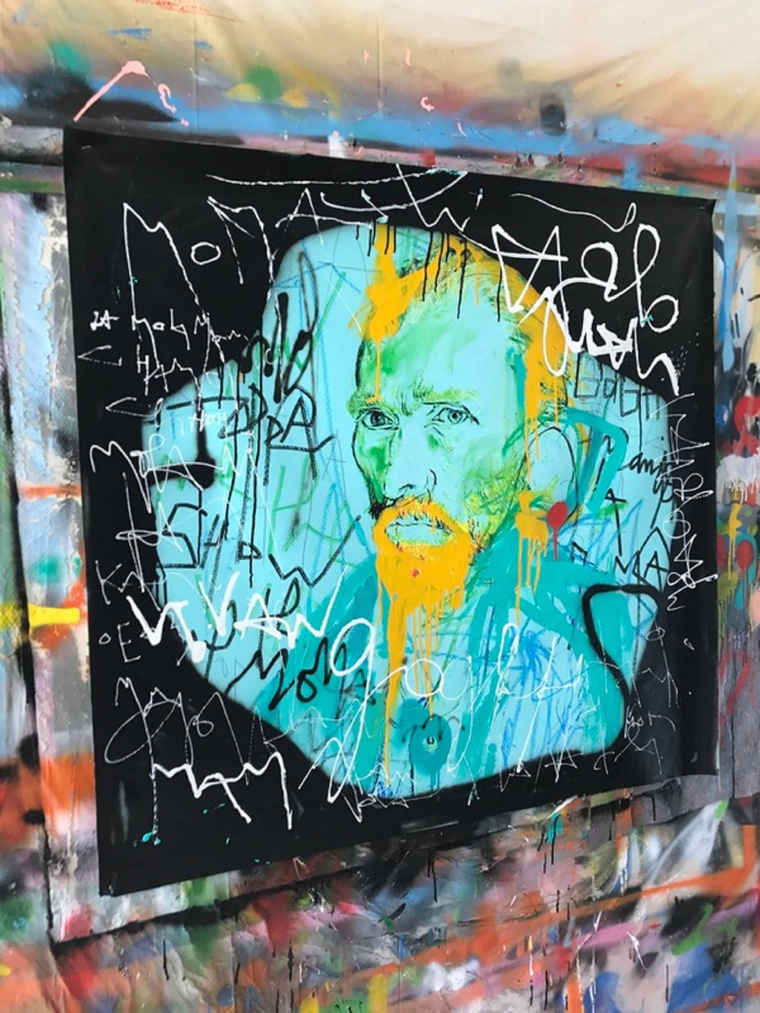 Kokian - Van Gogh Paranoia at 1stDibs | kokian, paranoia painting