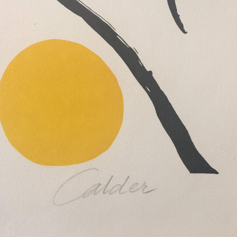 Alexander Calder - Blue Sun EA For Sale at 1stDibs
