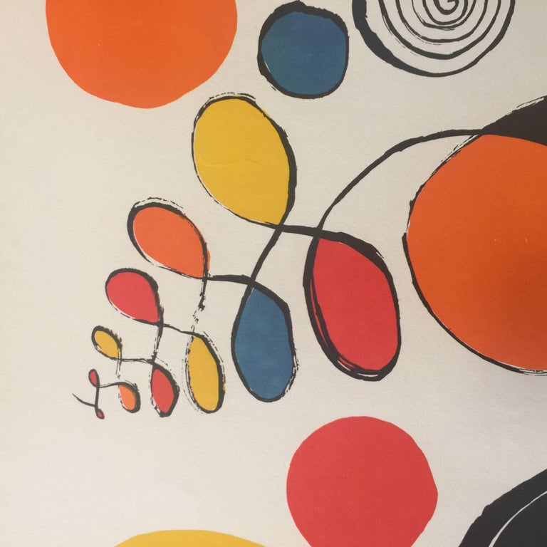 Alexander Calder - Blue Sun EA For Sale at 1stDibs