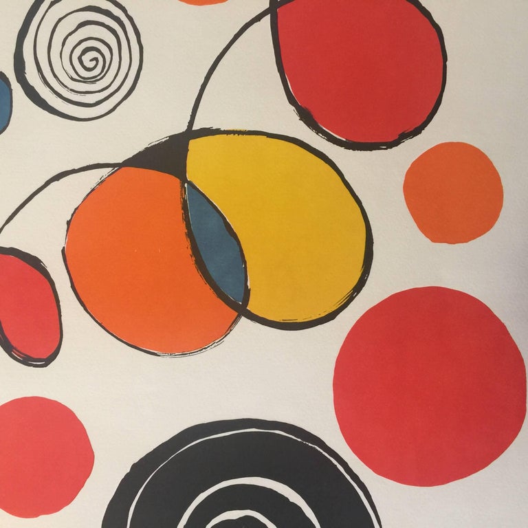 Alexander Calder - Blue Sun EA For Sale at 1stDibs