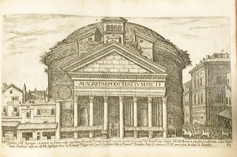 Alò Giovannoli - Views of the Ancient Vestiges of Rome at 1stDibs