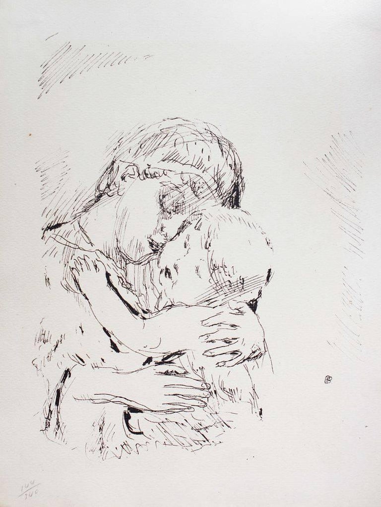 Pierre Bonnard - Mother and Son - Original Lithograph by Pierre Bonnard ...