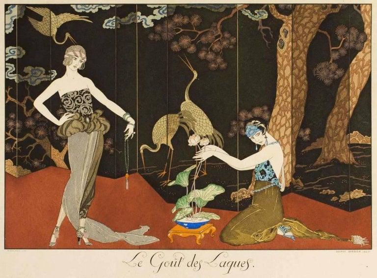 George Barbier - Le gout des laques at 1stDibs | george barbier prints