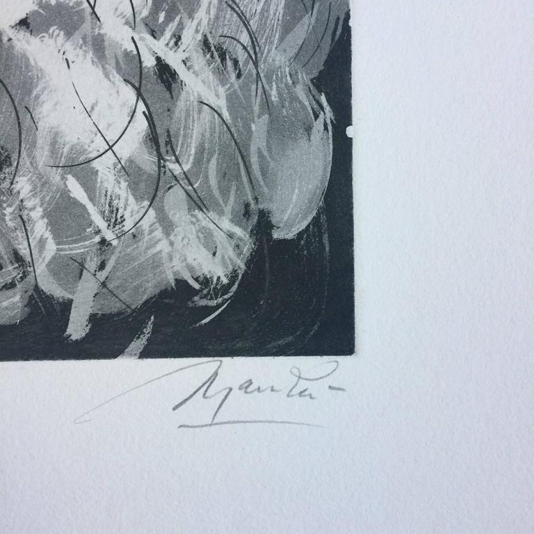 Giacomo Manzú - Head of Oedipus - Original Etching by Giacomo Manzù ...