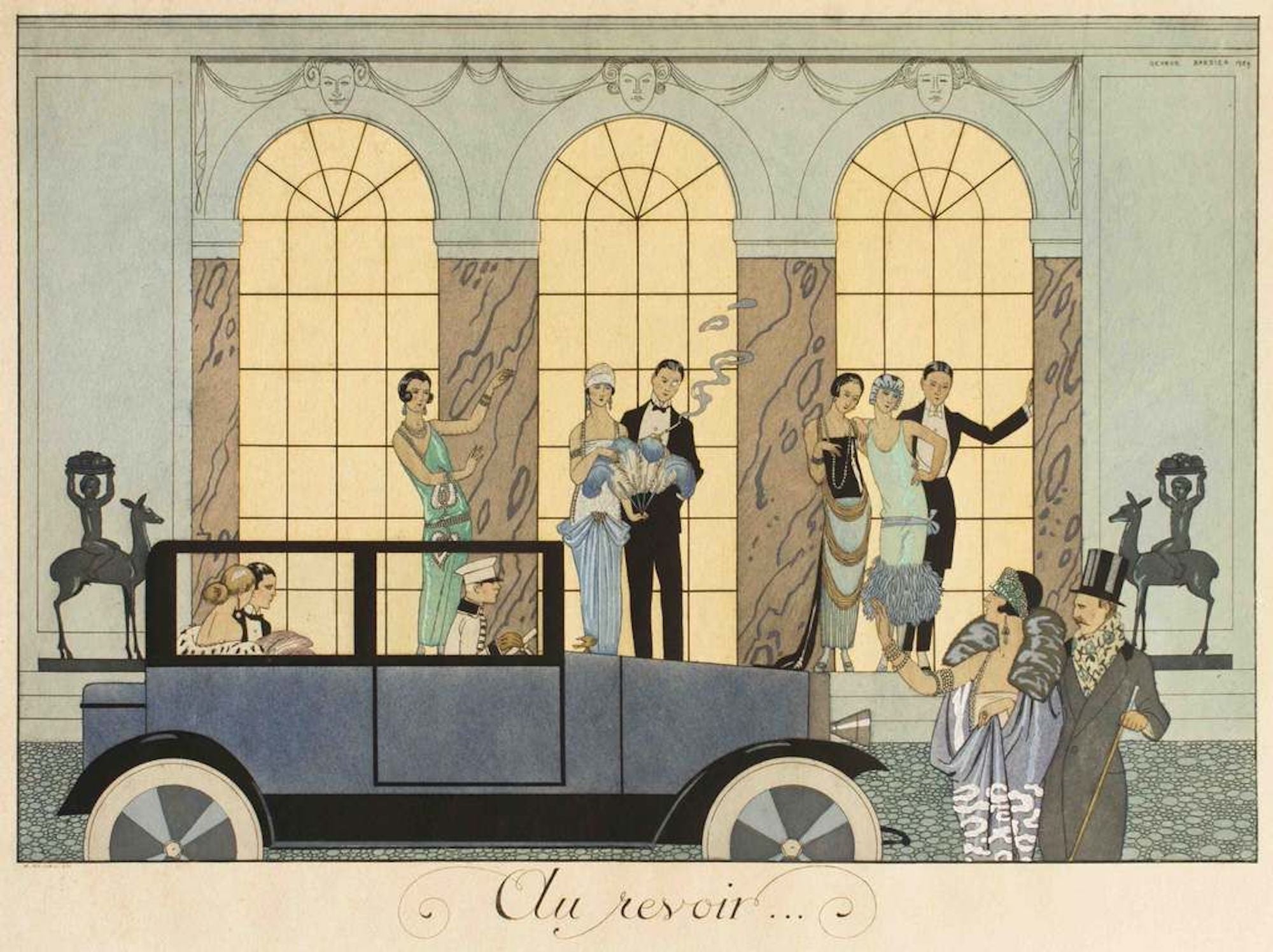 George Barbier - Falbalas et Fanfreluches For Sale at 1stDibs