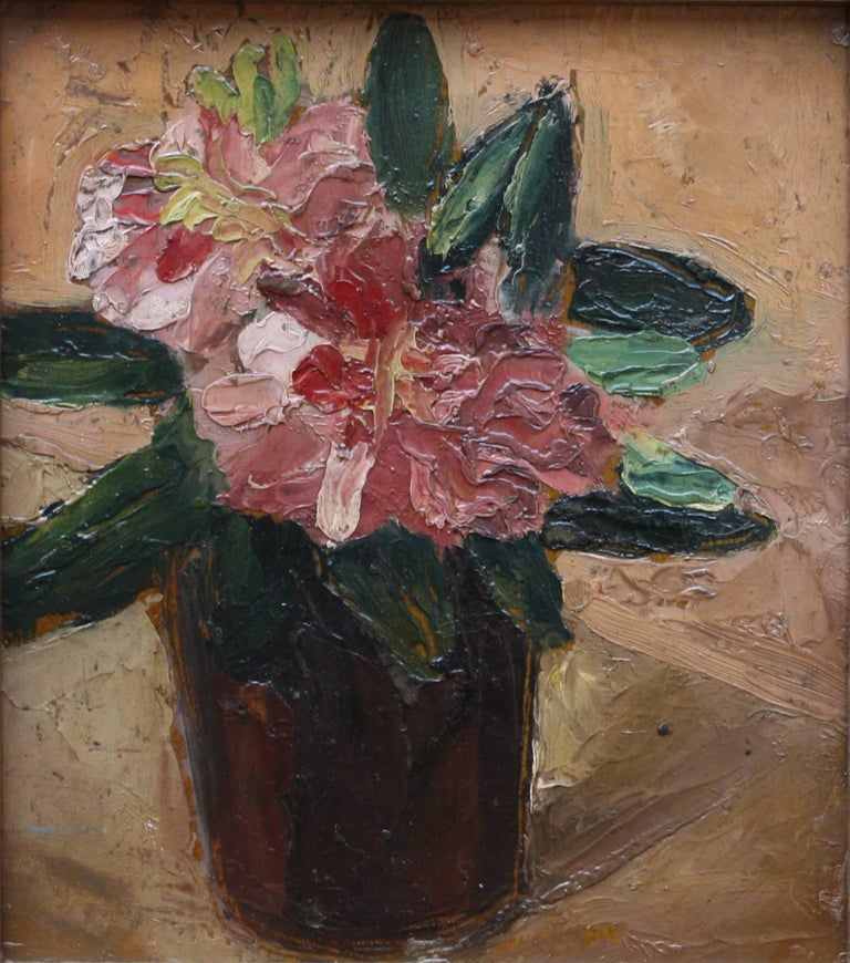 Claude Clark - Rhododendrons For Sale at 1stDibs | claude clark paintings