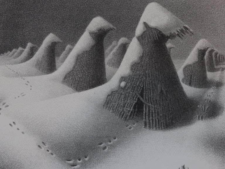 Grant Wood - January For Sale at 1stDibs