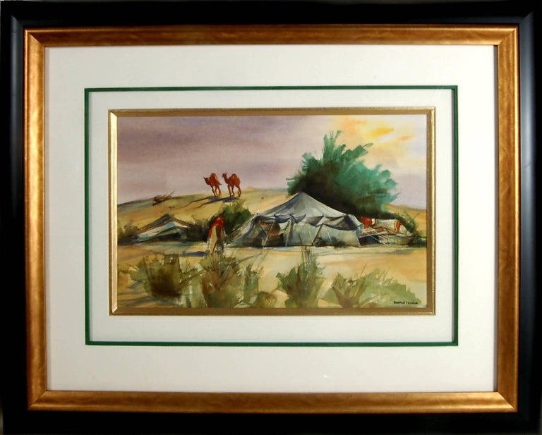 Donald Teague - Nomad Camp For Sale at 1stDibs | donald teague artist