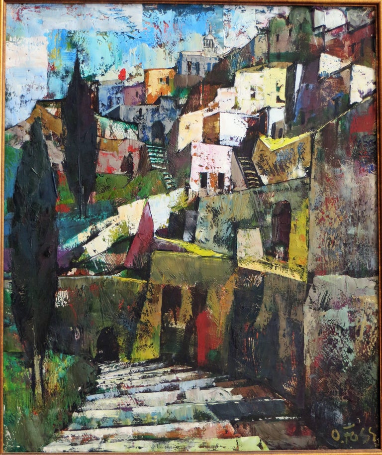 Oliver Foss - Scene in Greece at 1stDibs