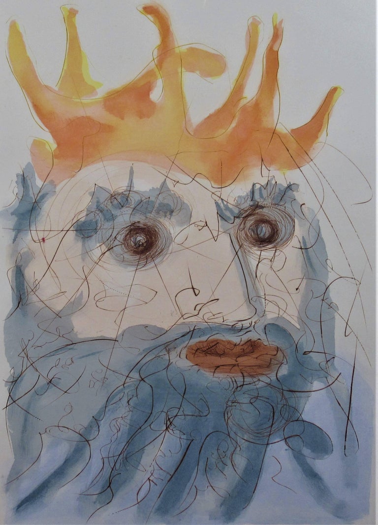 Salvador Dalí­ - King Saul For Sale at 1stDibs