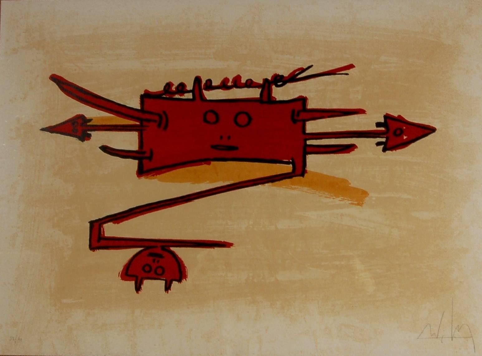 Wifredo Lam - El Ultimo Viaje Del Buque Fantasma at 1stDibs | buque de ...