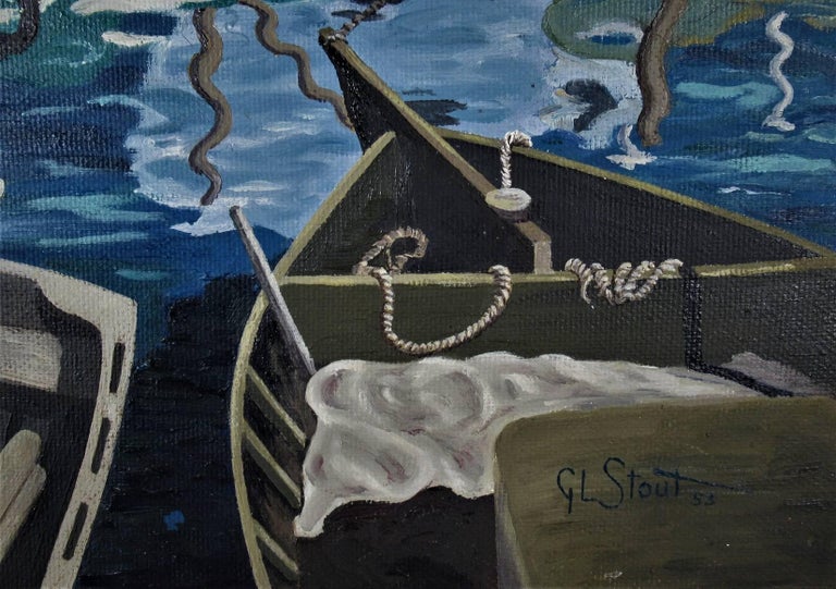 George Leslie Stout - Cannery Row Pier, Monterey California For Sale at ...