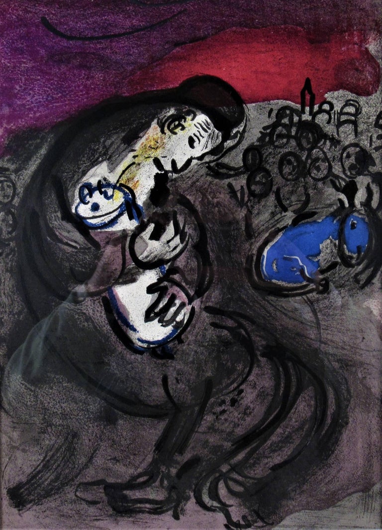 Marc Chagall - Jeremiah's Lamentations, from "The Bible" For Sale at ...