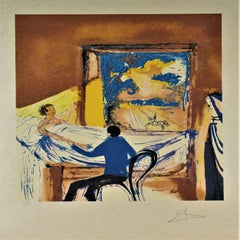 Salvador Dalí - Original Vintage Salvador Dali Exhibition Poster ...