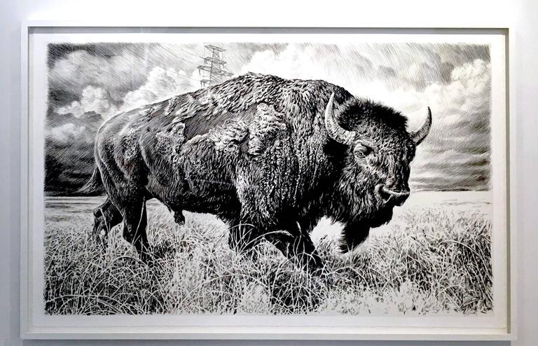 Rick Shaefer - Bison IV For Sale at 1stDibs