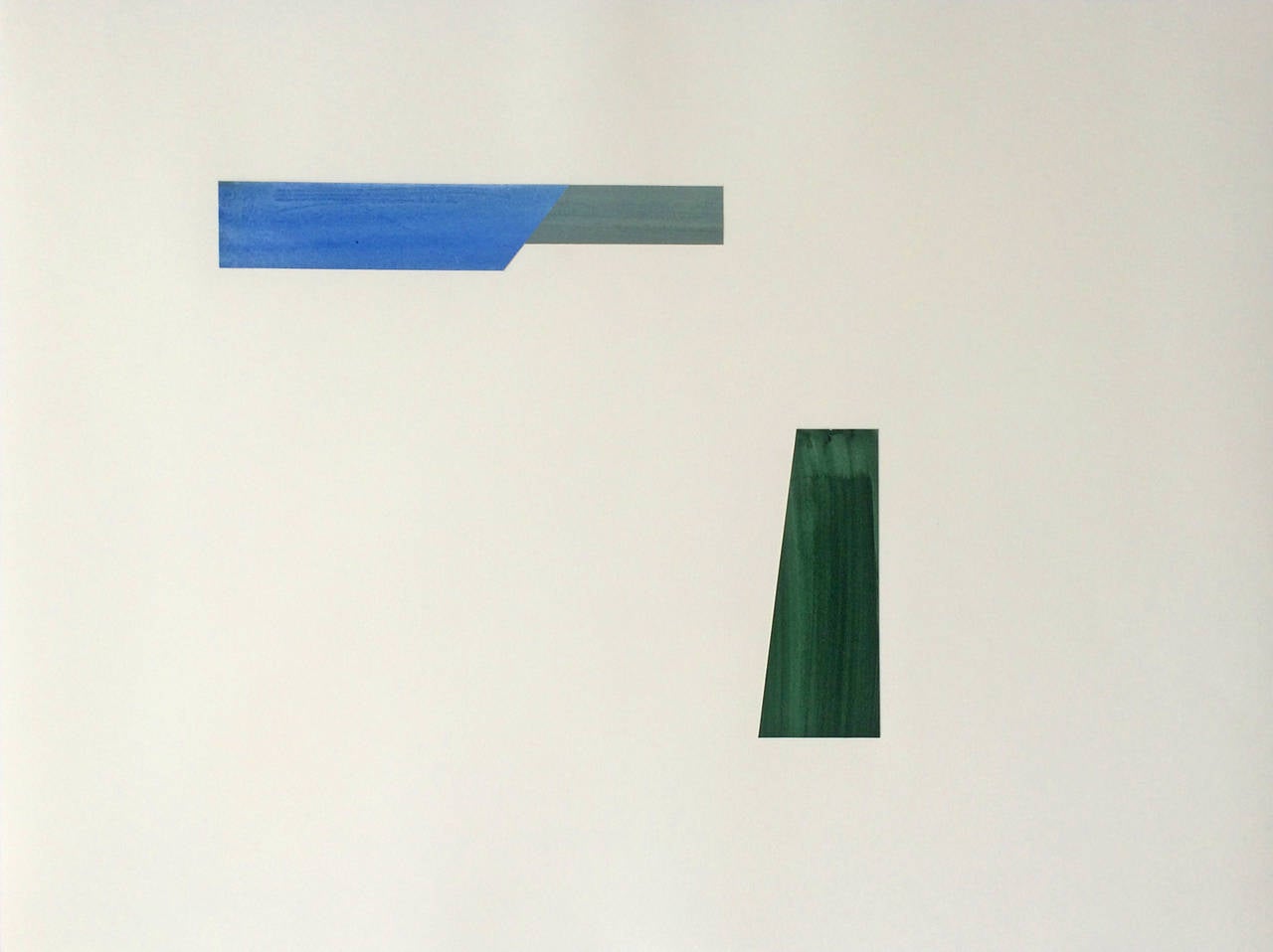 Agnes Barley - Untitled Collage (Grid Wave) at 1stDibs