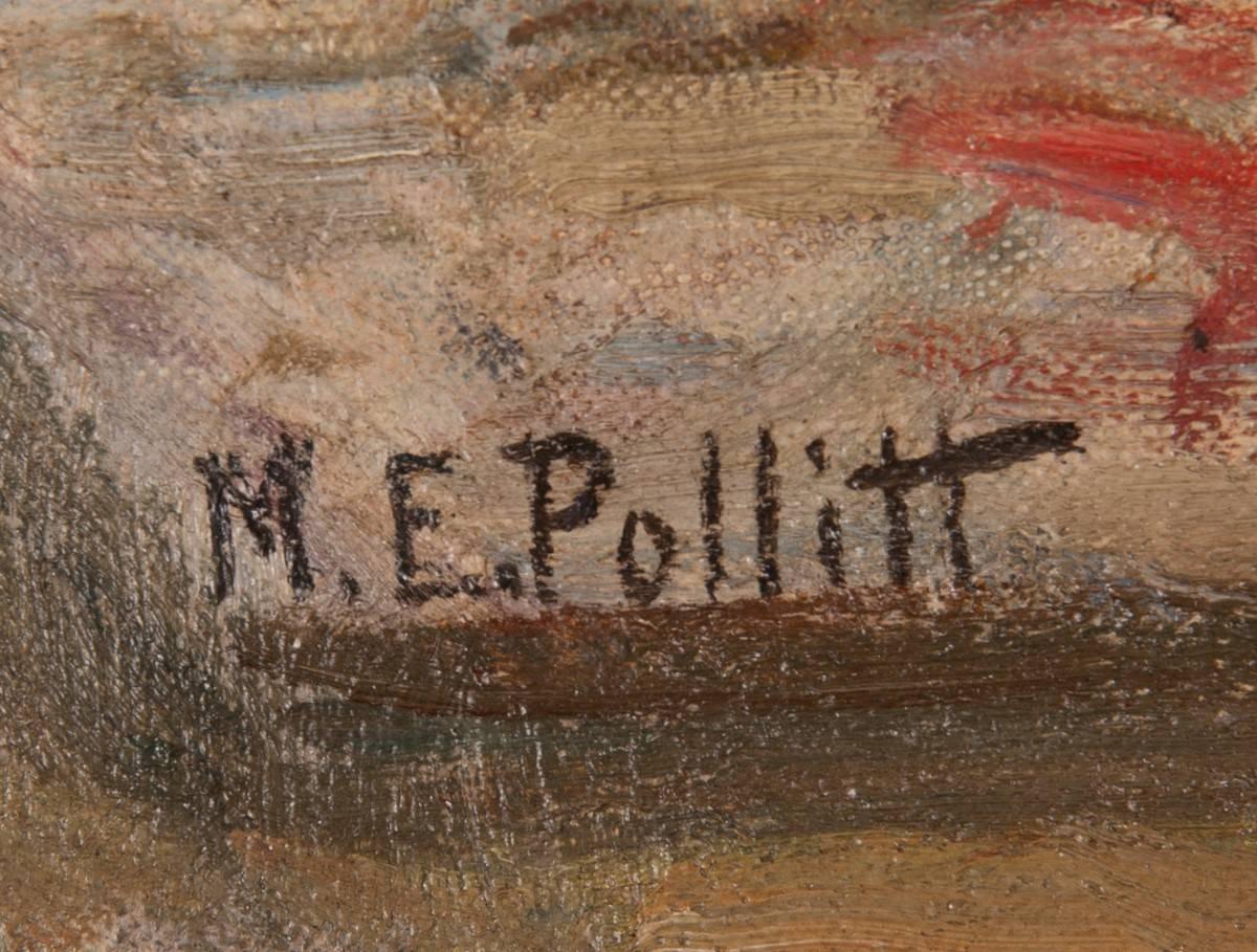 Mary E. Pollitt - 20th Century still life oil painting of Oriental ...