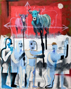 Jongmin Joy Kim - Unfamiliarity, Painting For Sale at 1stdibs