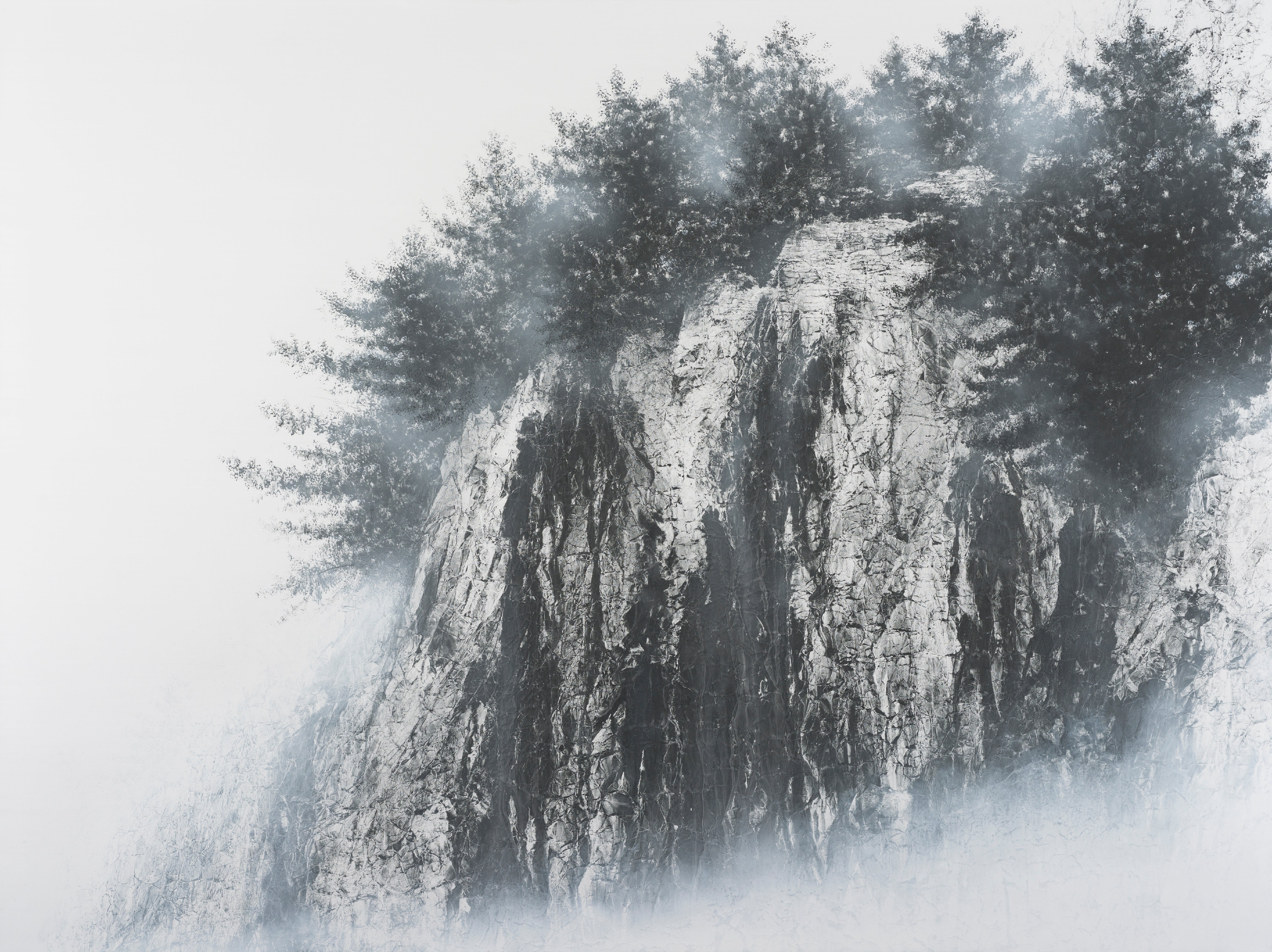 Hiroshi Senju - Waterfall For Sale at 1stDibs