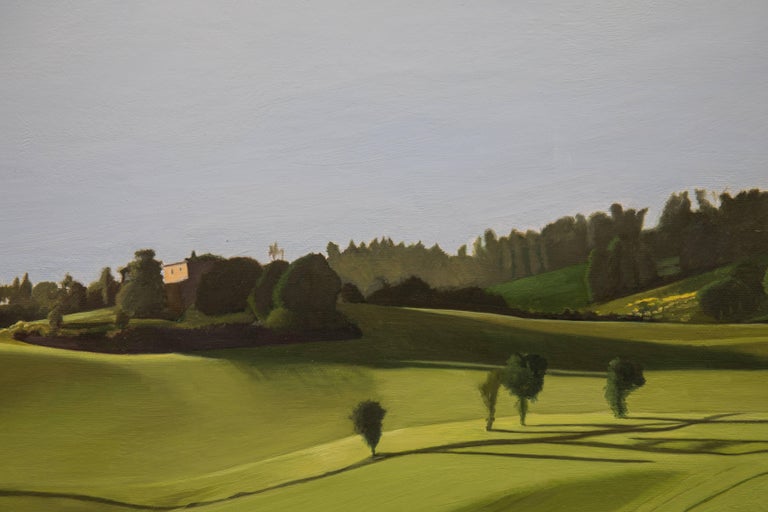 Steve Bigler - Italian Landscape with Rocky Crag For Sale at 1stDibs