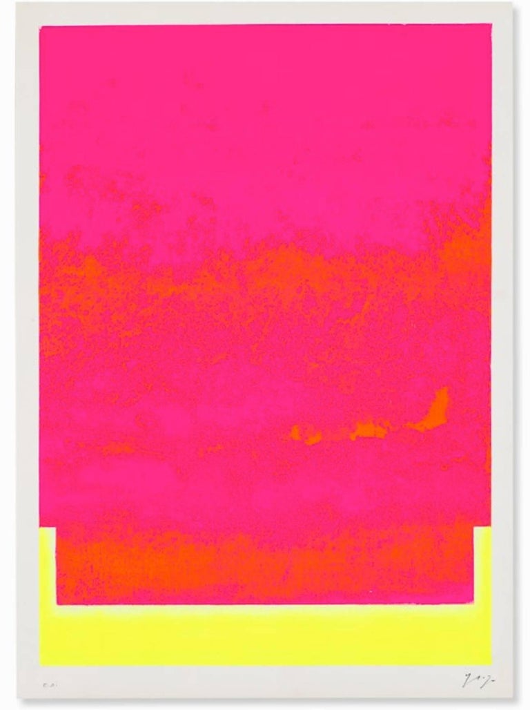Rupprecht Geiger - Two Times Red (Zweimal Rot) at 1stDibs