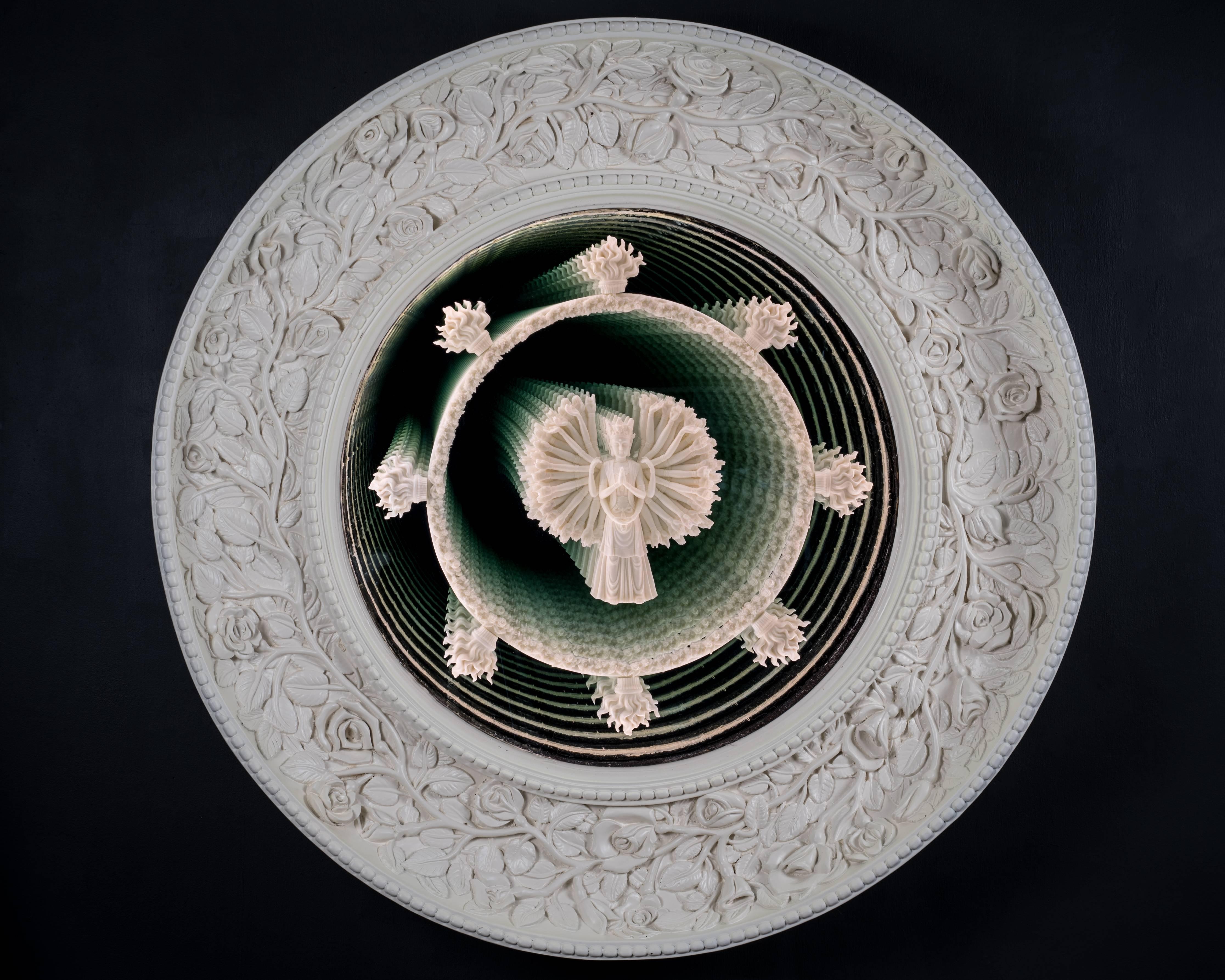 Tim Tate - Buddha of Compassion For Sale at 1stDibs | tim tate glass ...