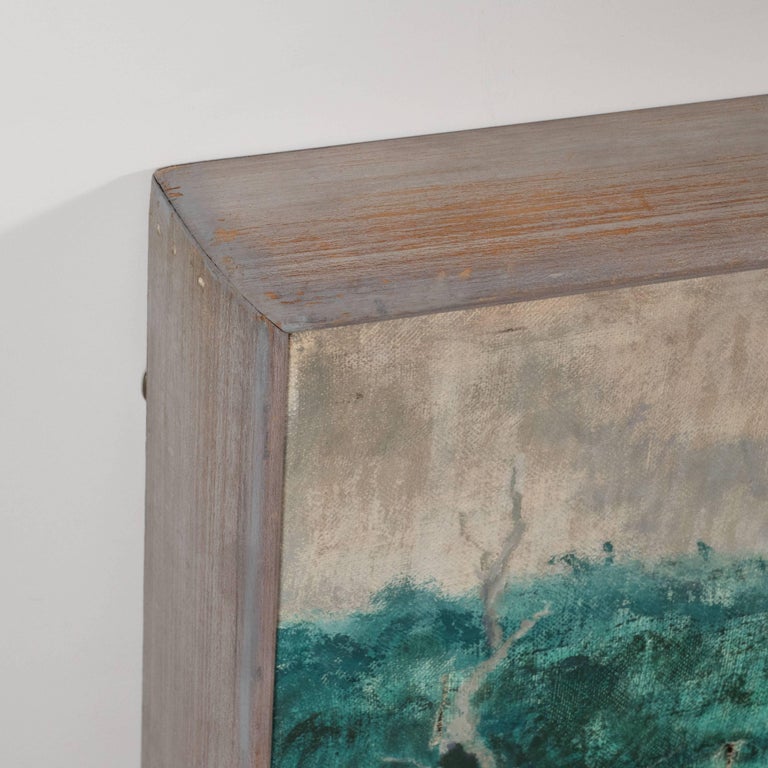 Catherine Rowley - Abstract Expressionist Oil on Canvas, "Continuum #44 ...