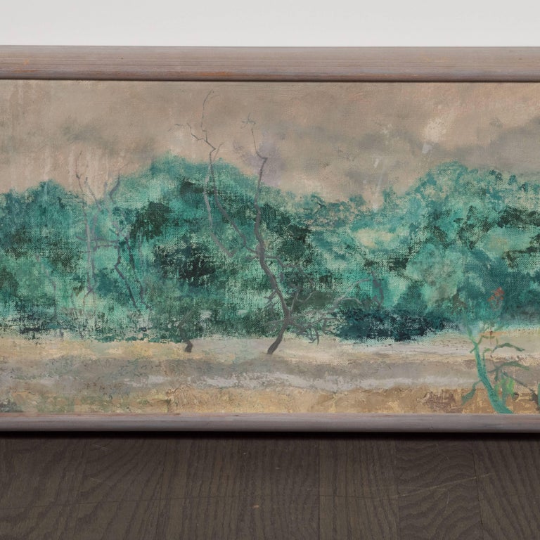 Catherine Rowley - Abstract Expressionist Oil on Canvas, "Continuum #44 ...