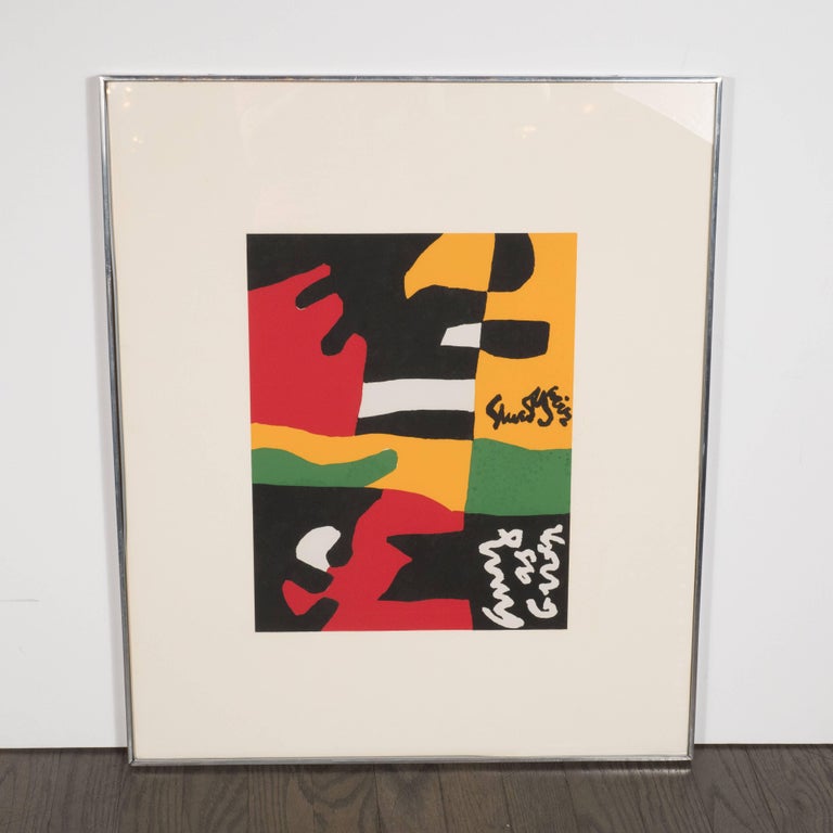Stuart Davis - Untitled- Screen Print in Colors from the Portfolio Ten ...