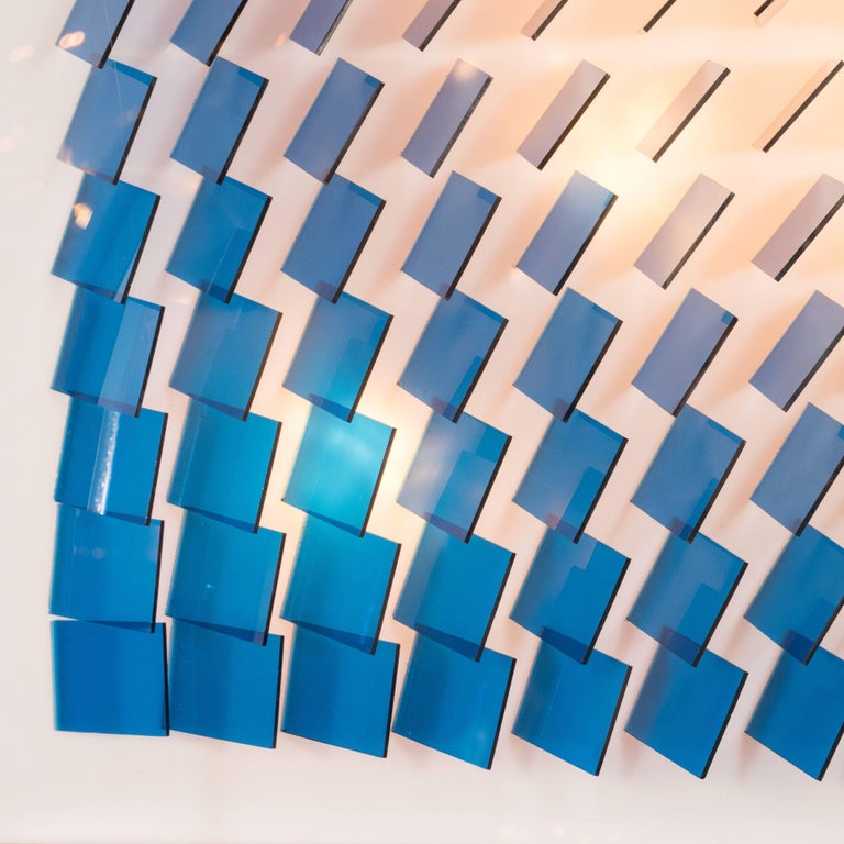 Patrick Bougelet - Composition (Illuminated Wall Scupture) at 1stDibs