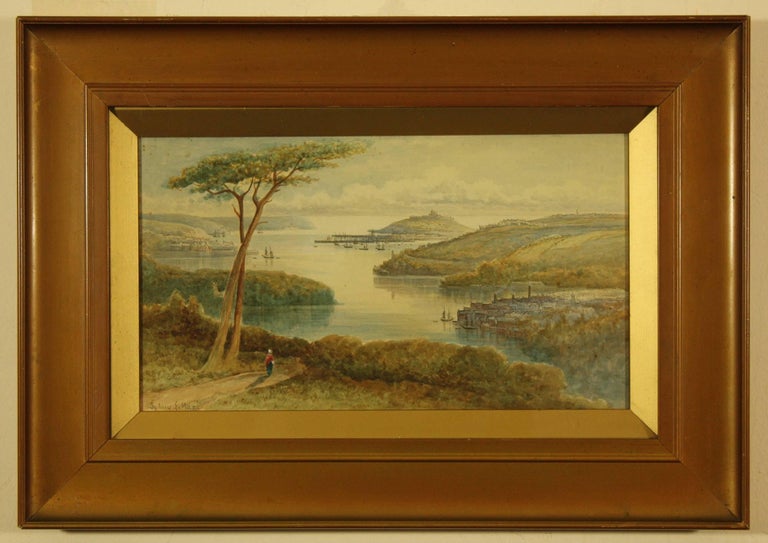 Sydney Ernest Hart - The Penryn River with Penryn and Falmouth For Sale ...