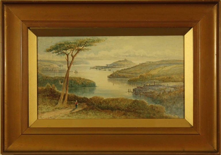 Sydney Ernest Hart - The Penryn River with Penryn and Falmouth For Sale ...