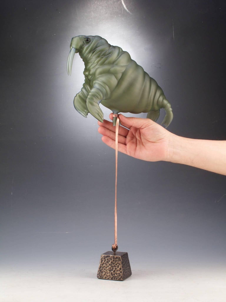 Chris Ahalt - Green Walrus Balloon at 1stDibs | chris ahalt glass