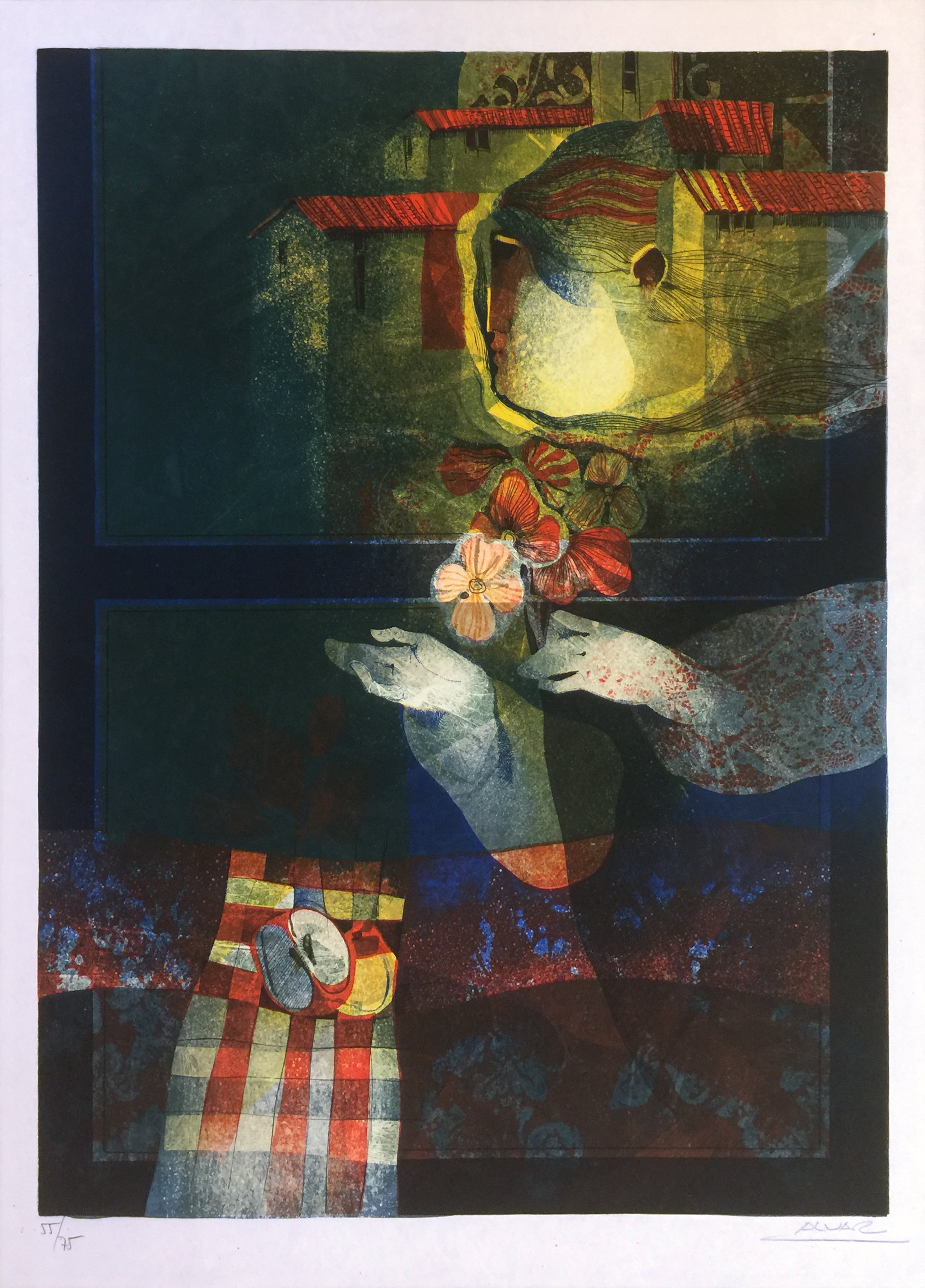 Alvar Sunol Munoz-Ramos - Limited Edition Signed Sunol Alvar Lithograph ...