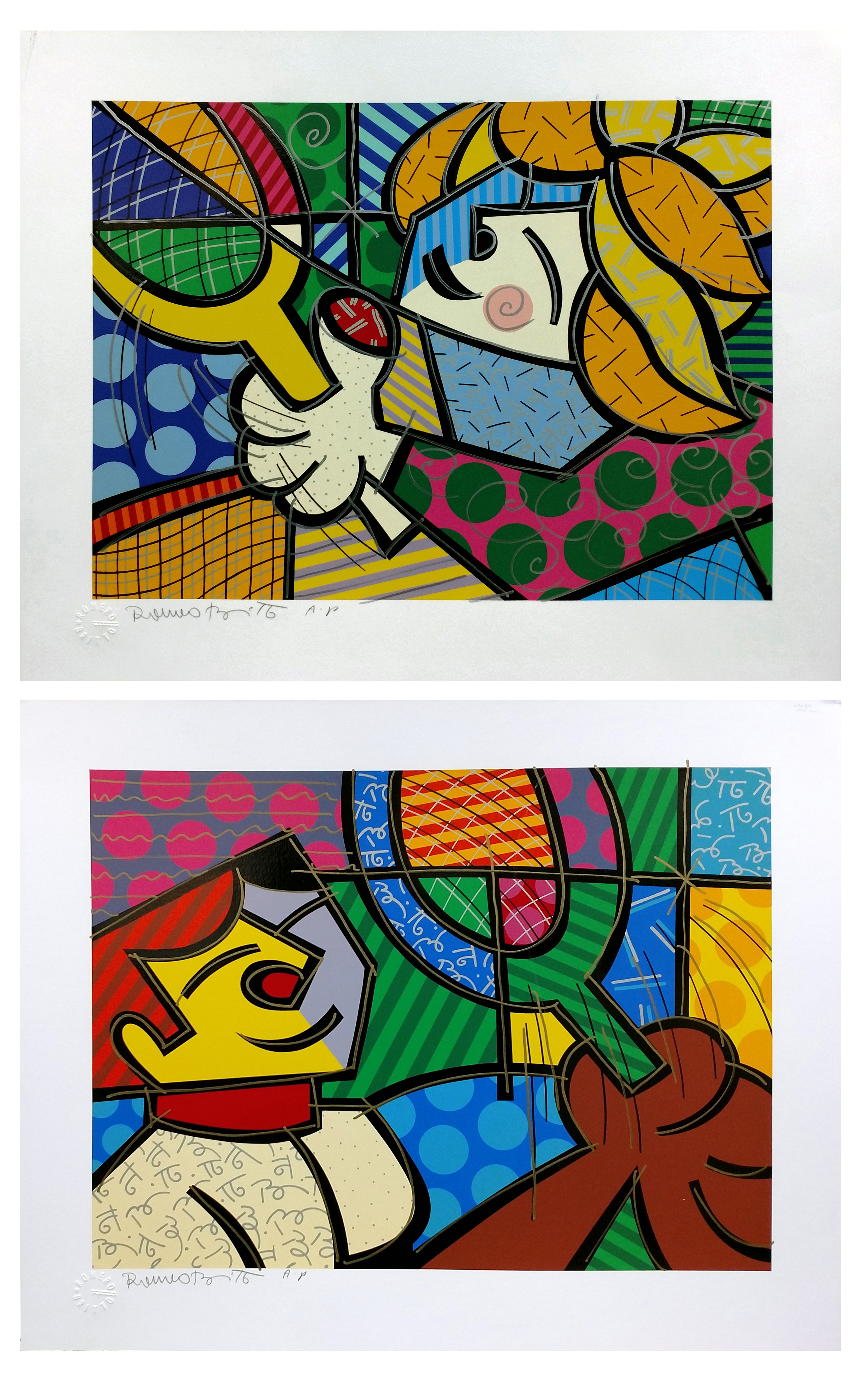 Romero Britto - NEPTUNE'S DAUGHTER For Sale at 1stDibs