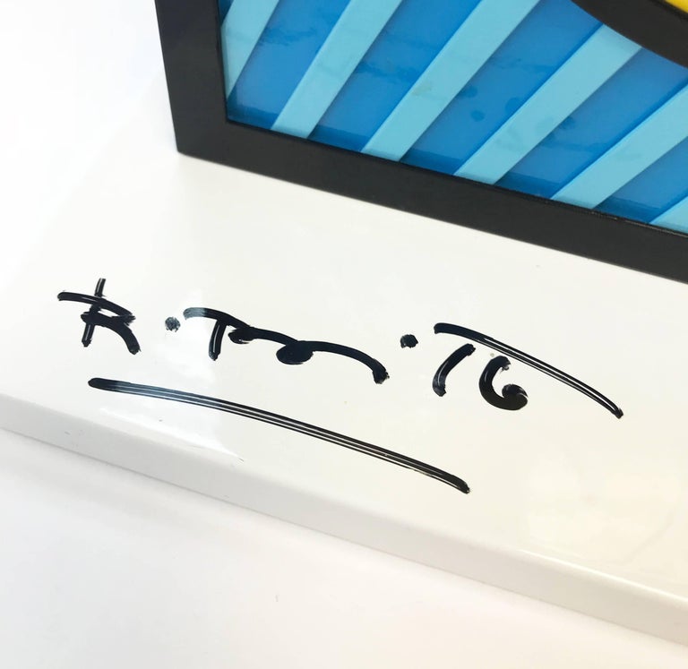 Romero Britto - BOOM FISH (SCULPTURE) For Sale at 1stDibs