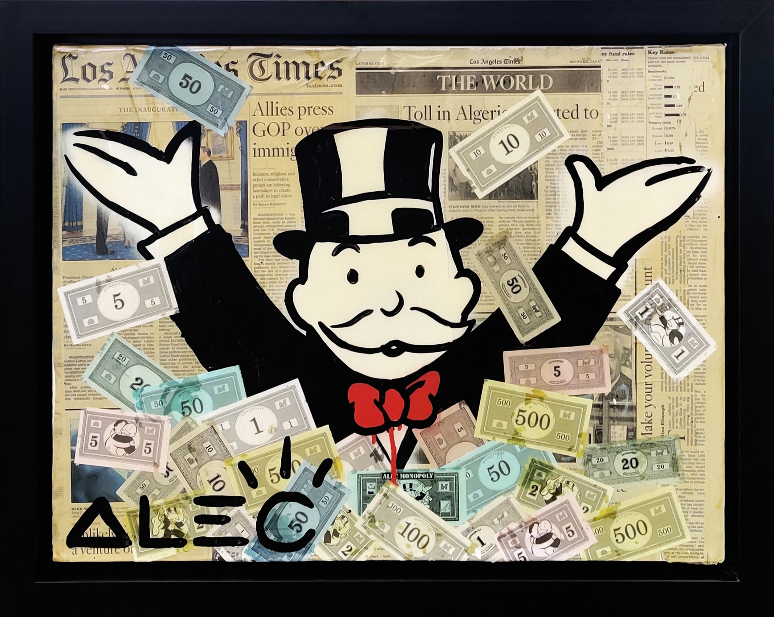 Alec Monopoly - MONOPOLY MONEY TAG For Sale at 1stDibs