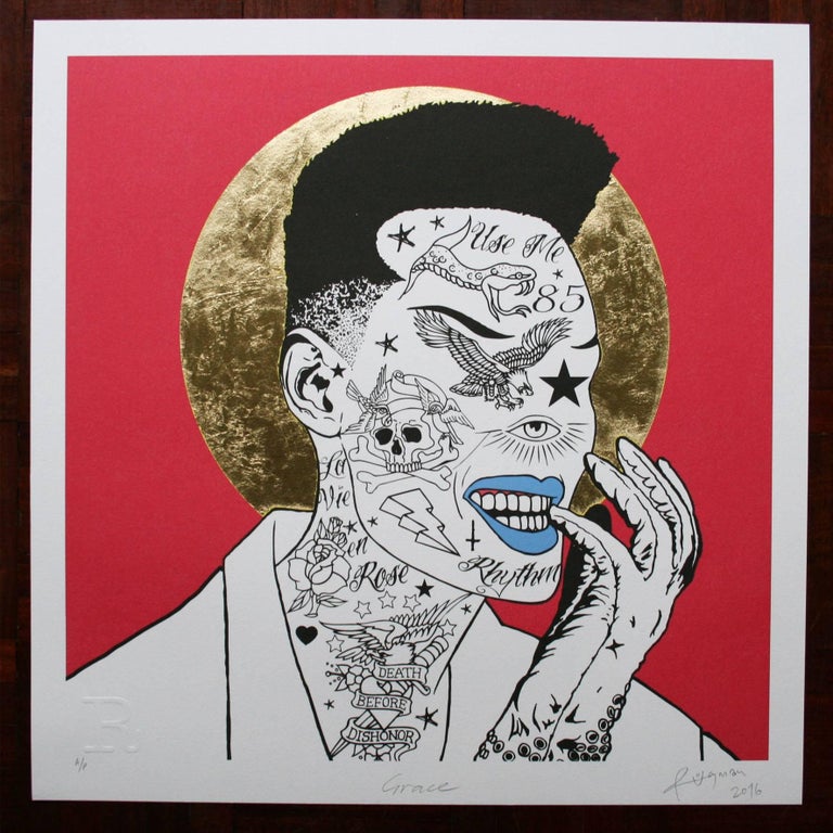 Rugman - George Michael For Sale at 1stDibs | george michael prints