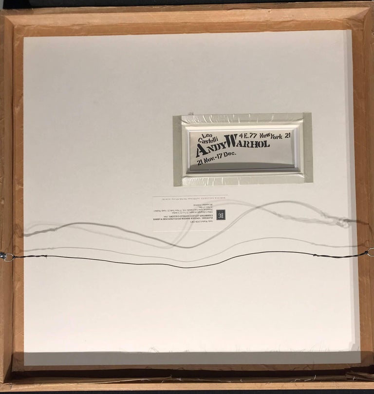 (after) Andy Warhol - Andy Warhol Flowers, 1964 (invitation for Leo ...