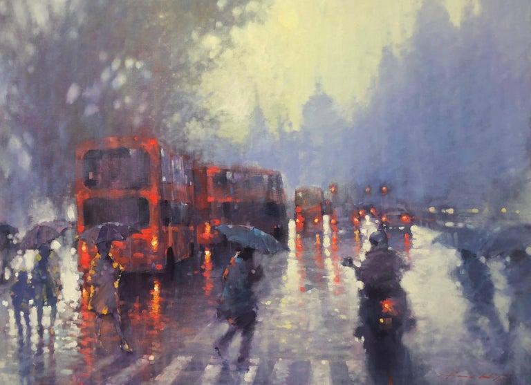 David Hinchcliffe - Hampstead Park, Painting For Sale at 1stdibs