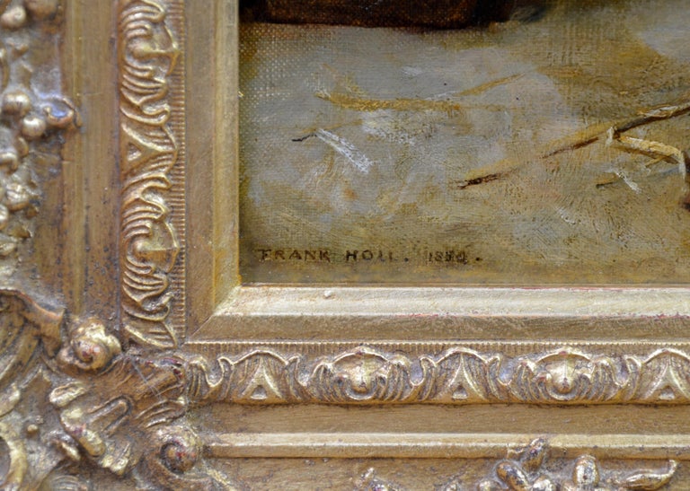 Frank Holl RA - Little Mother - 19th Century Social Realism Oil ...