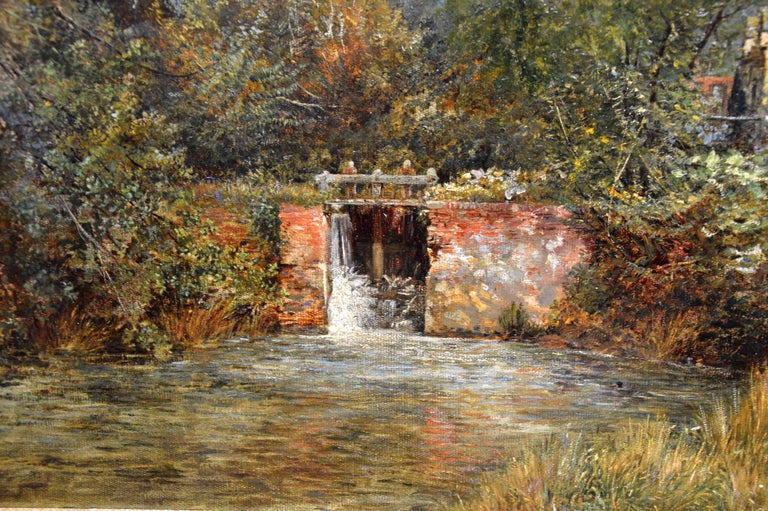 Frederick William Whitehead - On the River Frome - 19th Century ...