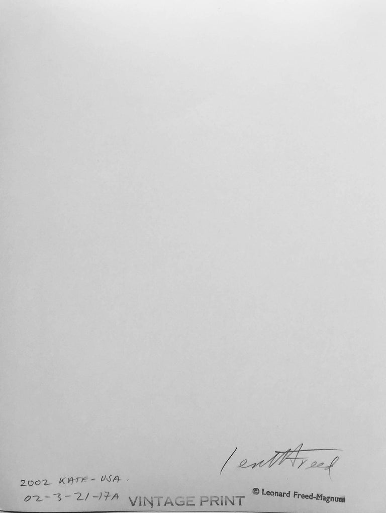 Leonard Freed Kate 9 Vintage Black And White Photograph Of Erotic
