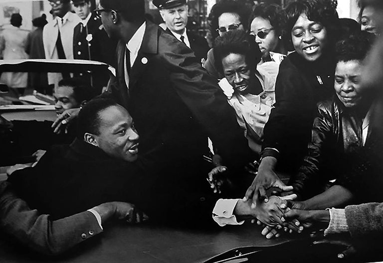 Leonard Freed - Martin Luther King, Vintage Gelatin Silver Photograph ...