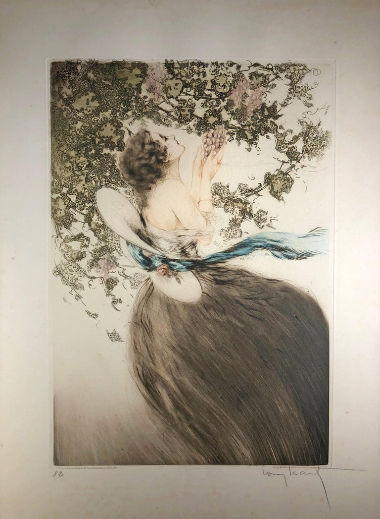 Louis Icart - Grapes at 1stDibs