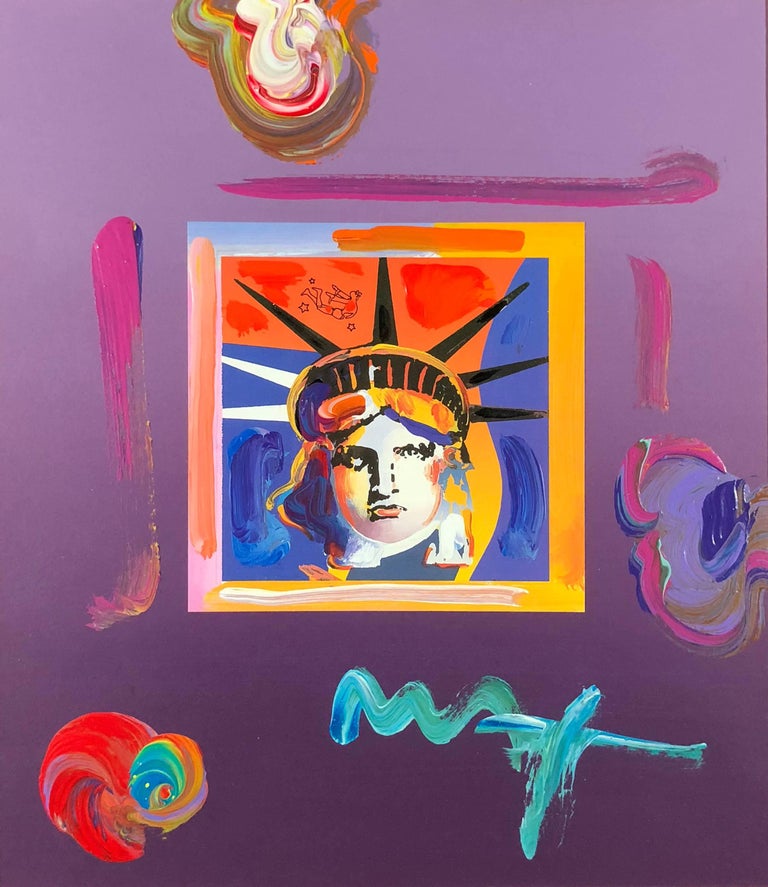 Peter Max - Lady Liberty at 1stDibs