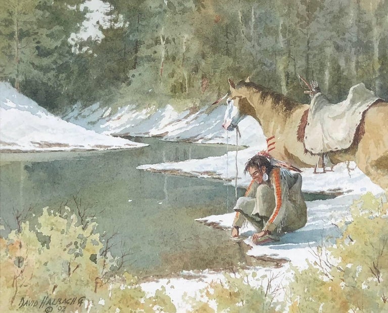 David Halbach - Winter's Blanket For Sale at 1stDibs