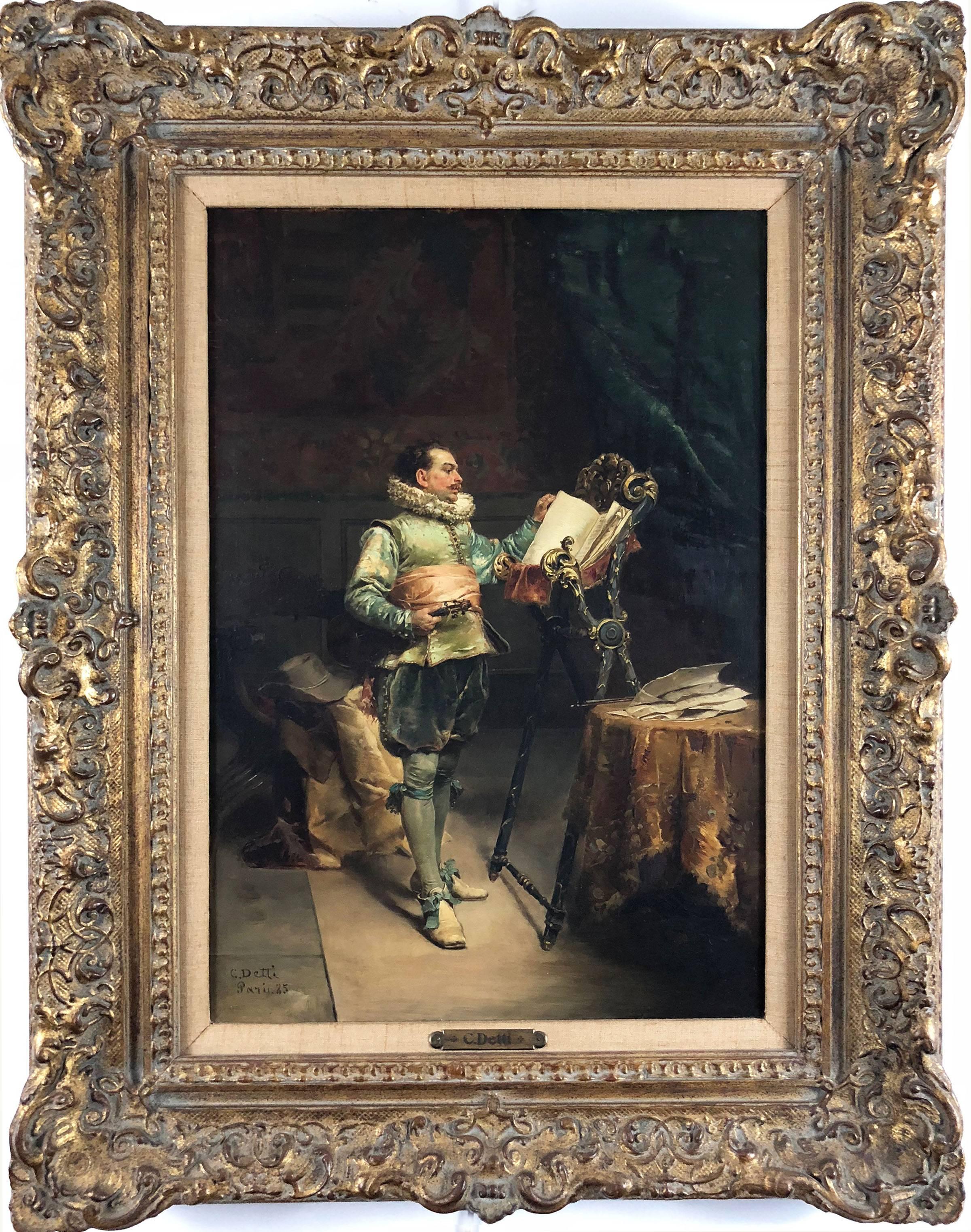 Cesare Auguste Detti - The Violinist at 1stDibs | c detti artist ...