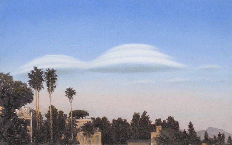 Tim Daly - Lenticular Clouds Near Vesuvius For Sale at 1stDibs