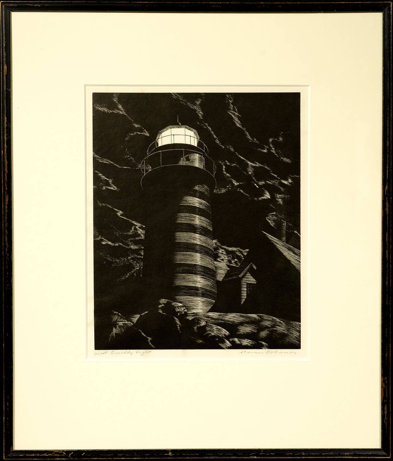 Stevan Dohanos - West Quoddy Head, Print at 1stdibs